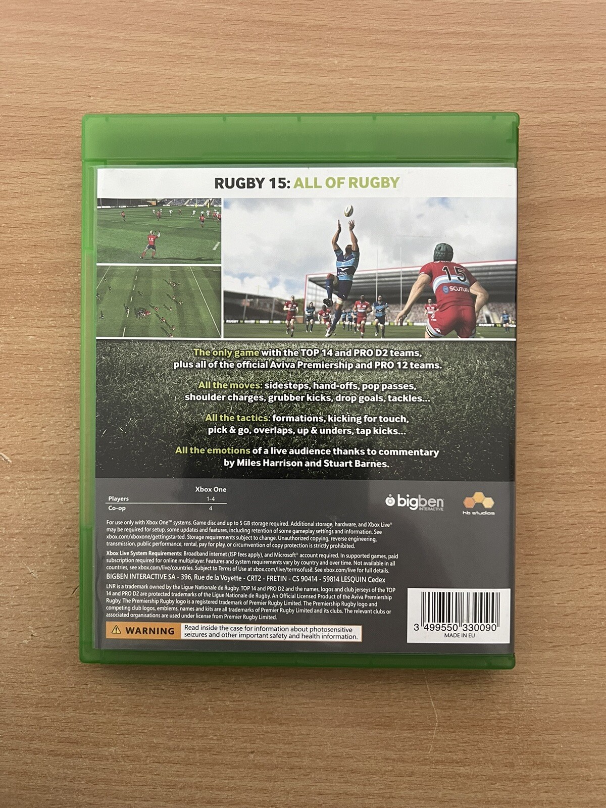 Rugby 15 [Xbox One - 2015] | eBay