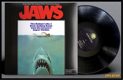 JAWS Soundtrack LP New SEALED John Williams (reissue of 1975 album ...