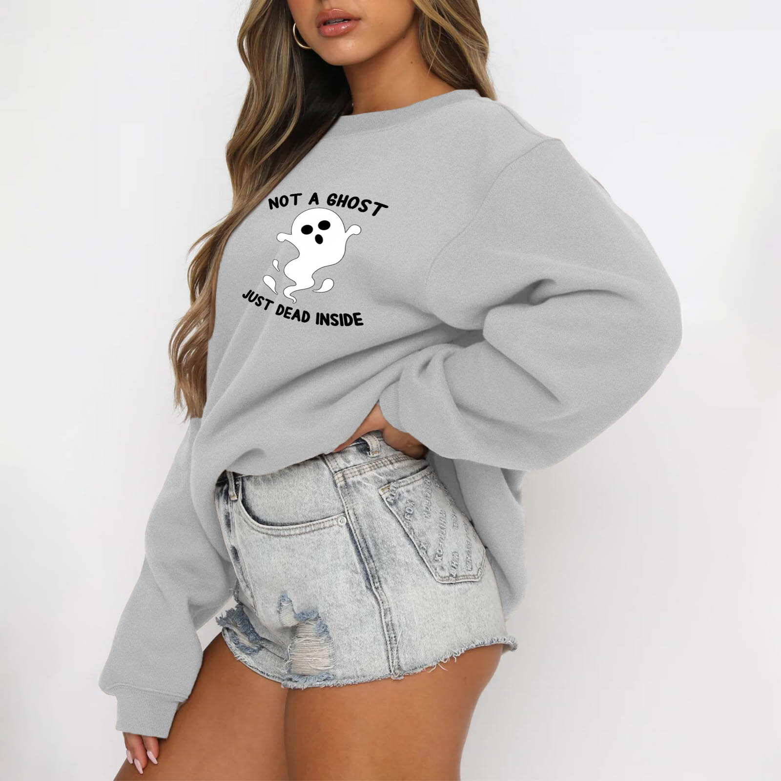 Zip up Sweatshirt Women Warm Cute Crew Neck Hoodie For Women | eBay