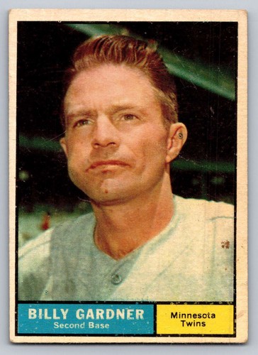 1961 Topps #123 Billy Gardner | eBay