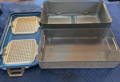 V. Mueller CD3-7B Sterilization Container Genesis WITH BASKET 7" X 12 ...