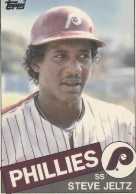 1985 Topps Traded - Steve Jeltz #62T Collector's Edition (Tiffany) (RC ...