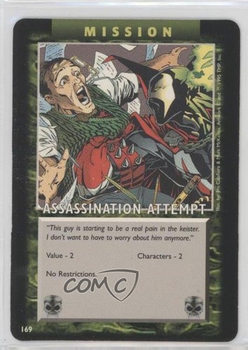 1995 Spawn - Power Cardz Trading Card Game Mission Assassination ...