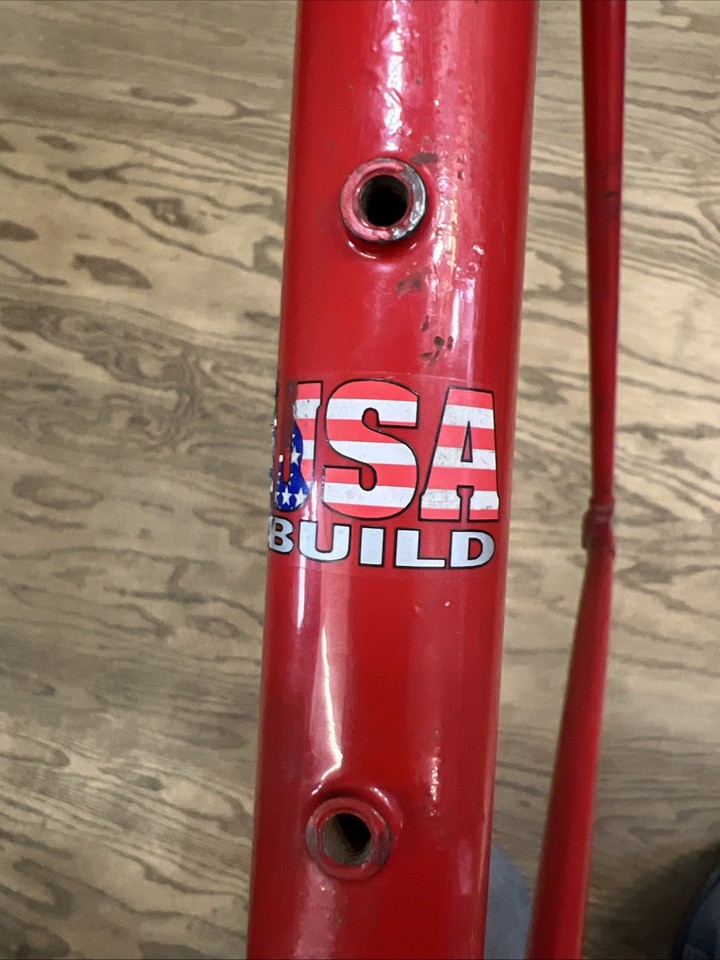 Jamis Eclipse Reynolds 853 Road Bike Frame 1998 61cm XL Red | eBay