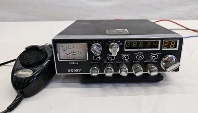 Galaxy DX99V CB Radio Used No Wire Harness With Road King Classic Mic ...