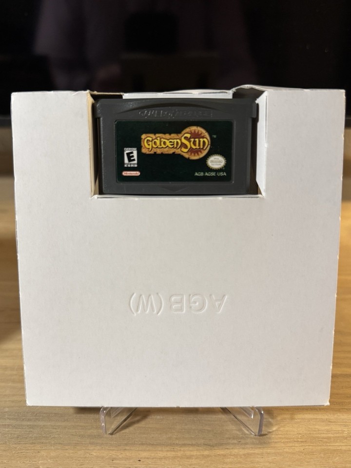 Golden Sun (Nintendo Game Boy Advance GBA) CIB w/Inserts Map TESTED | eBay