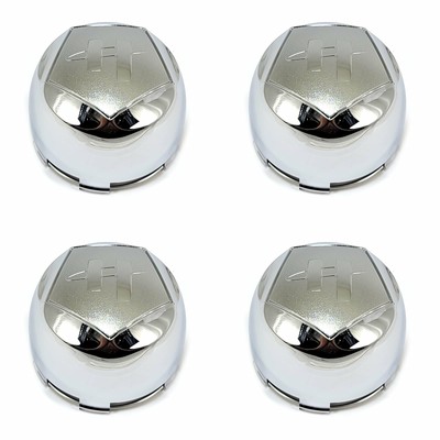 4 Helo Chrome Wheel Center Hub Caps for 6x5.5 6x139.7 5x5.5 5x139.7 ...