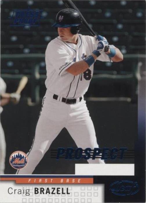2004 Leaf - Prospect Craig Brazell #214 Press Proof Blue /100 for sale ...