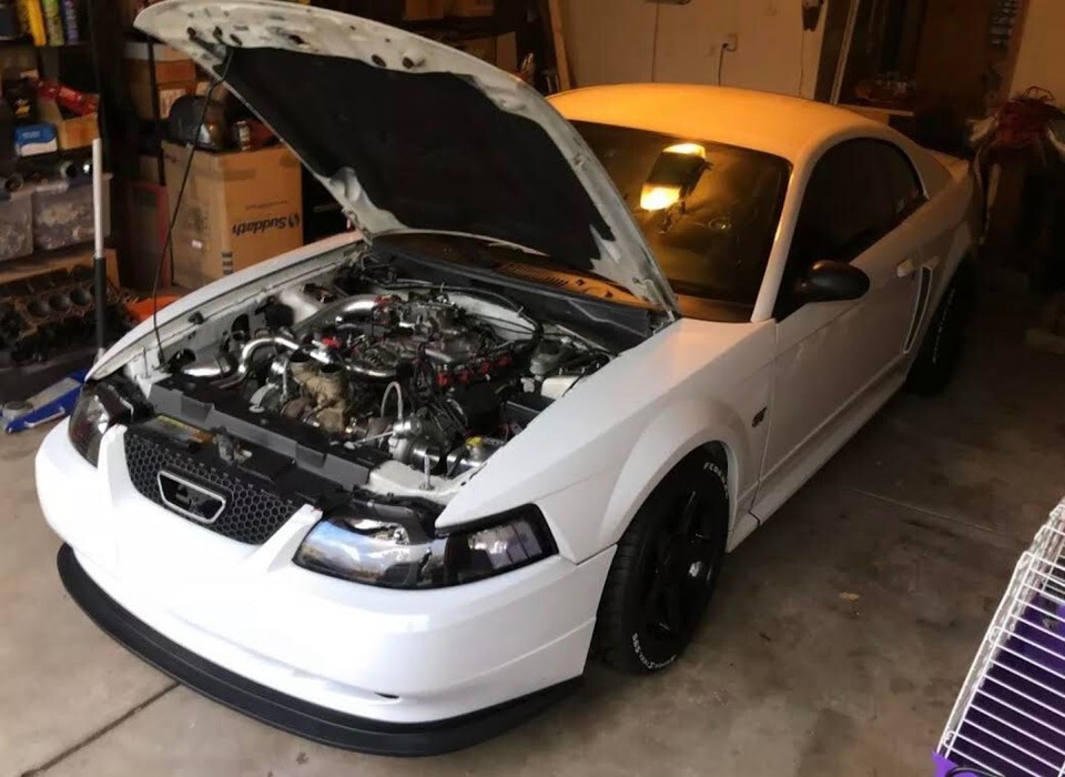 1996-2004 Ford Mustang 4.6L 2V 2 VALVE 1000HP Twin Turbo Kit FOR FORD ...