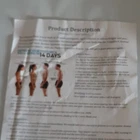 White Back Support With Pads Size Large New Without Tags #1N9863 | eBay