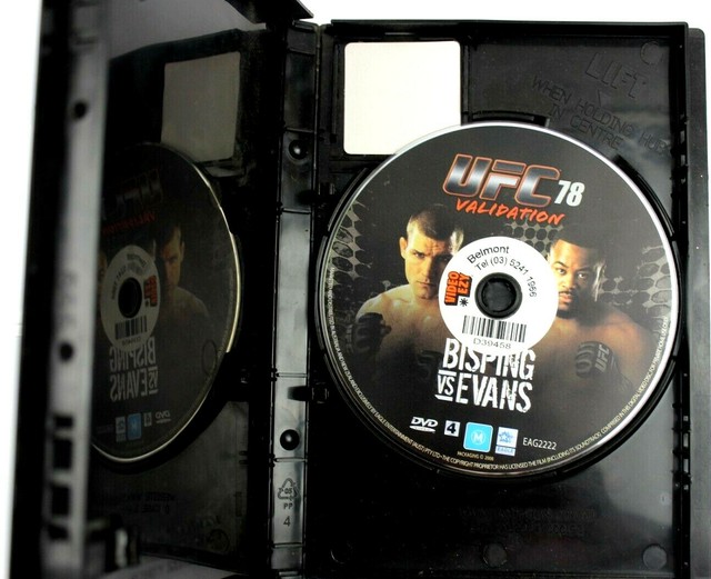 UFC #78 - Validation (DVD, 2008) for sale online | eBay