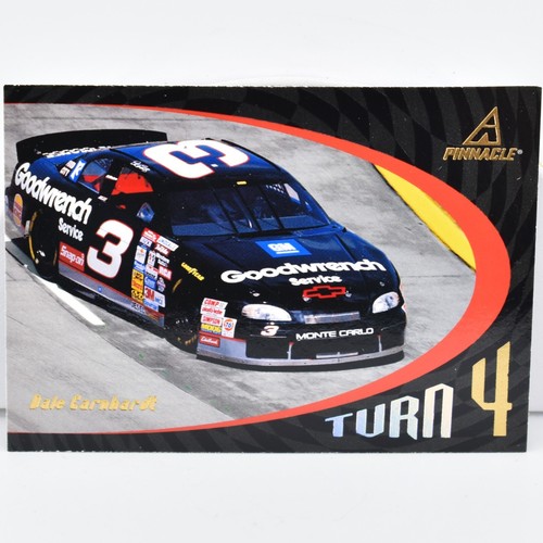 Vintage 1997 Dale Earnhardt Turn 4 Goodwrench Pinnacle NASCAR Trading ...