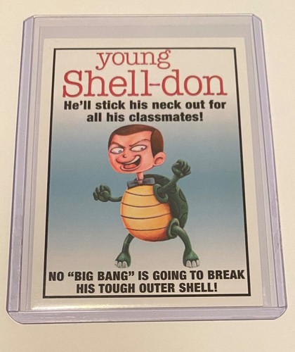 YOUNG SHELL-DON Wacky Packages 2017 Garbage Pail Kids Fall TV Preview ...