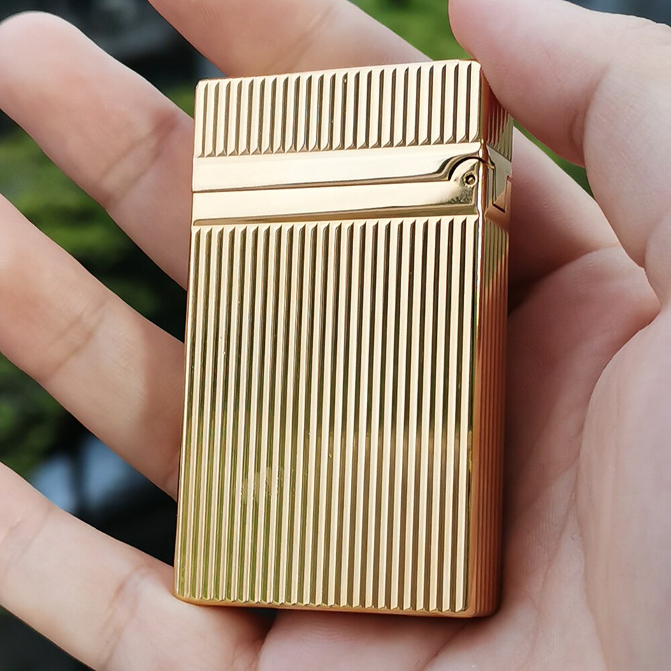 Classic DP Lighter Metal Ping Sound Soft Flame for Cigarette Smoking ...