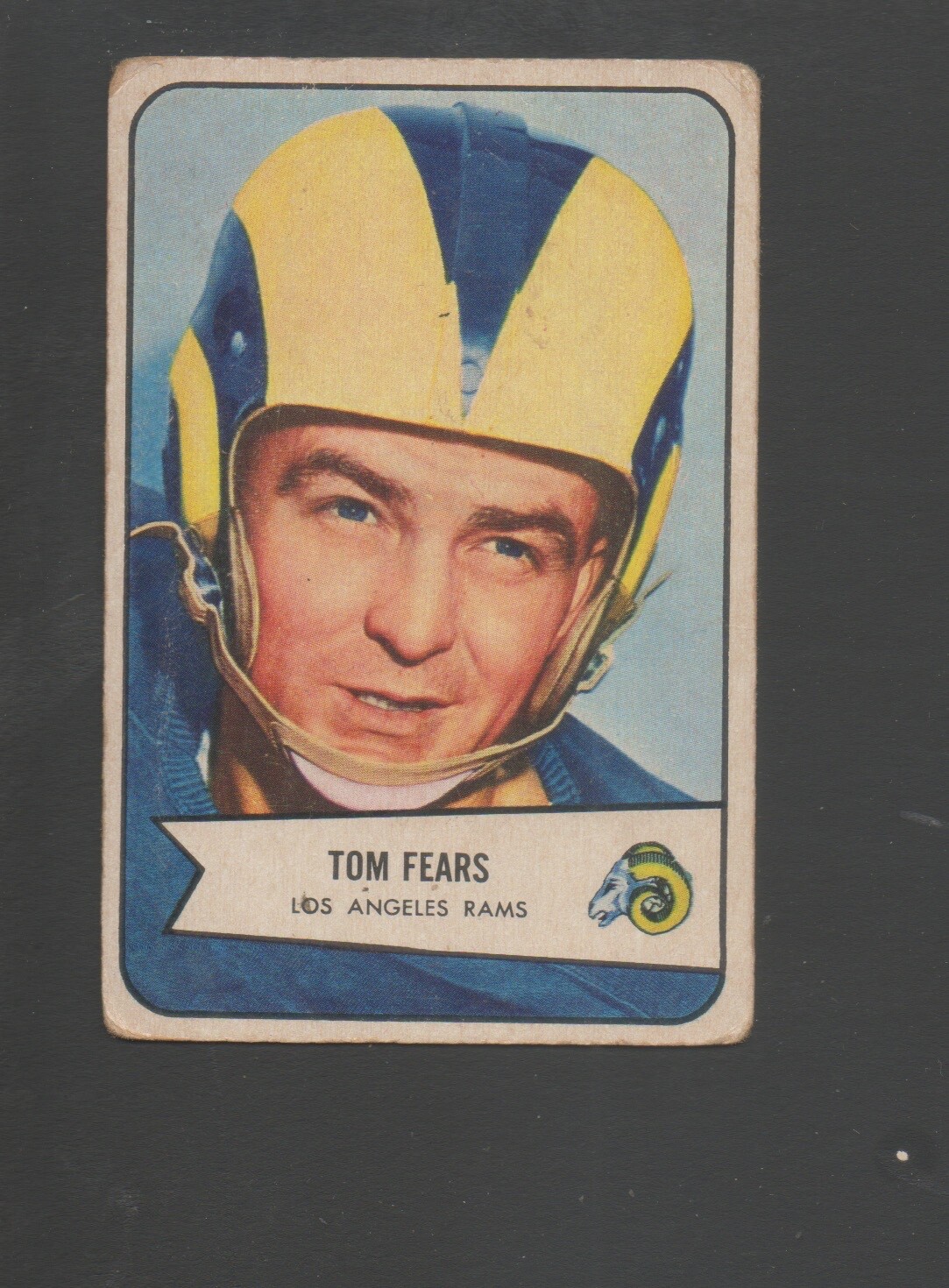 1954 Bowman Football Card #20 Tom Fears-Los Angeles Rams Poor Card | eBay