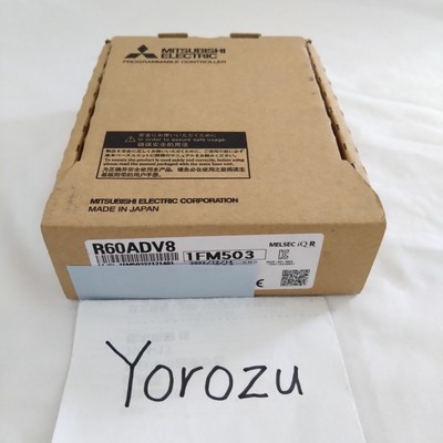 New MITSUBISHI R60ADV8 A/D Converter Unit MELSEC IQ-R Series ftom Japan ...