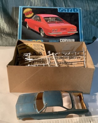 Vtg AMT 1969 Chevrolet Corvair Model Kit 1/25 Missing Parts | eBay