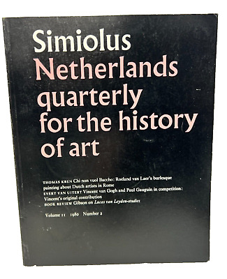 Simiolus-Netherlands Quarterly for the History of Art Volume 11 - 1980 ...