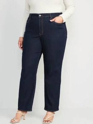 PLUS SIZE High-Waisted Loose Jeans for Women SIZE 22 NEW w/TAGS $34.99 ...