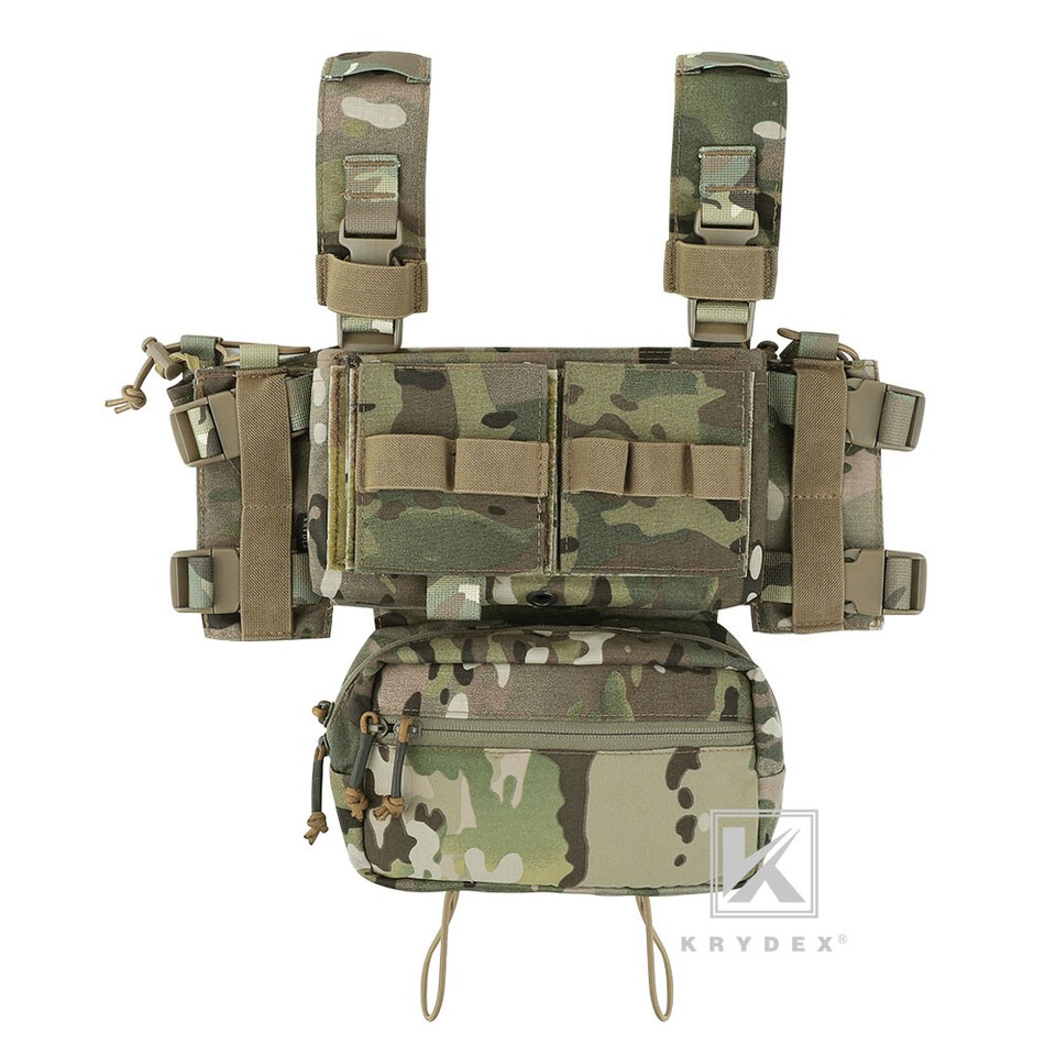 KRYDEX MK3 MK4 Micro Fight Chest Rig Chassis Tactical Carrier w ...