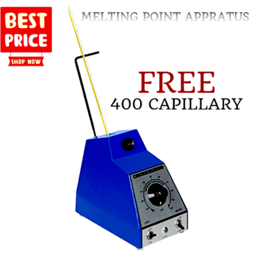LAB MELTING POINT APPARATUS BEST LAB EQUIPMENT FREE 400 CAPILLARY TUBES ...