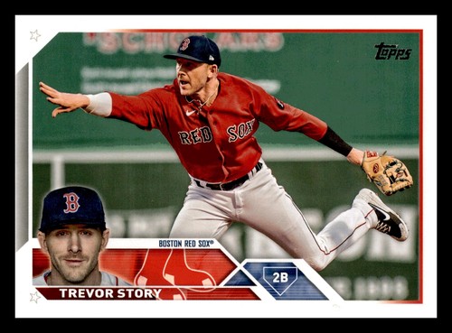2023 Topps Trevor Story #10 Boston Red Sox Centered Mint | eBay