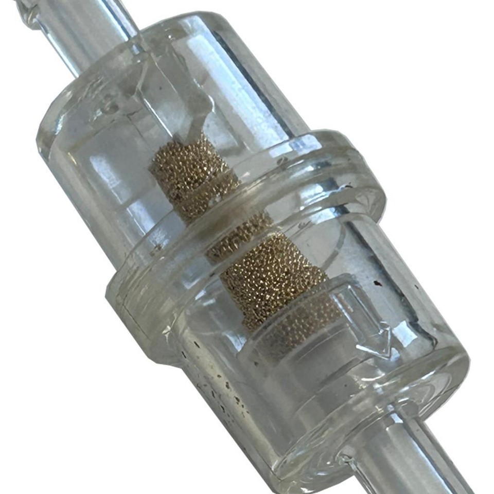 Universal Inline Motorcycle Copper Core Fuel Filter 6mm. MX, Motorcross ...