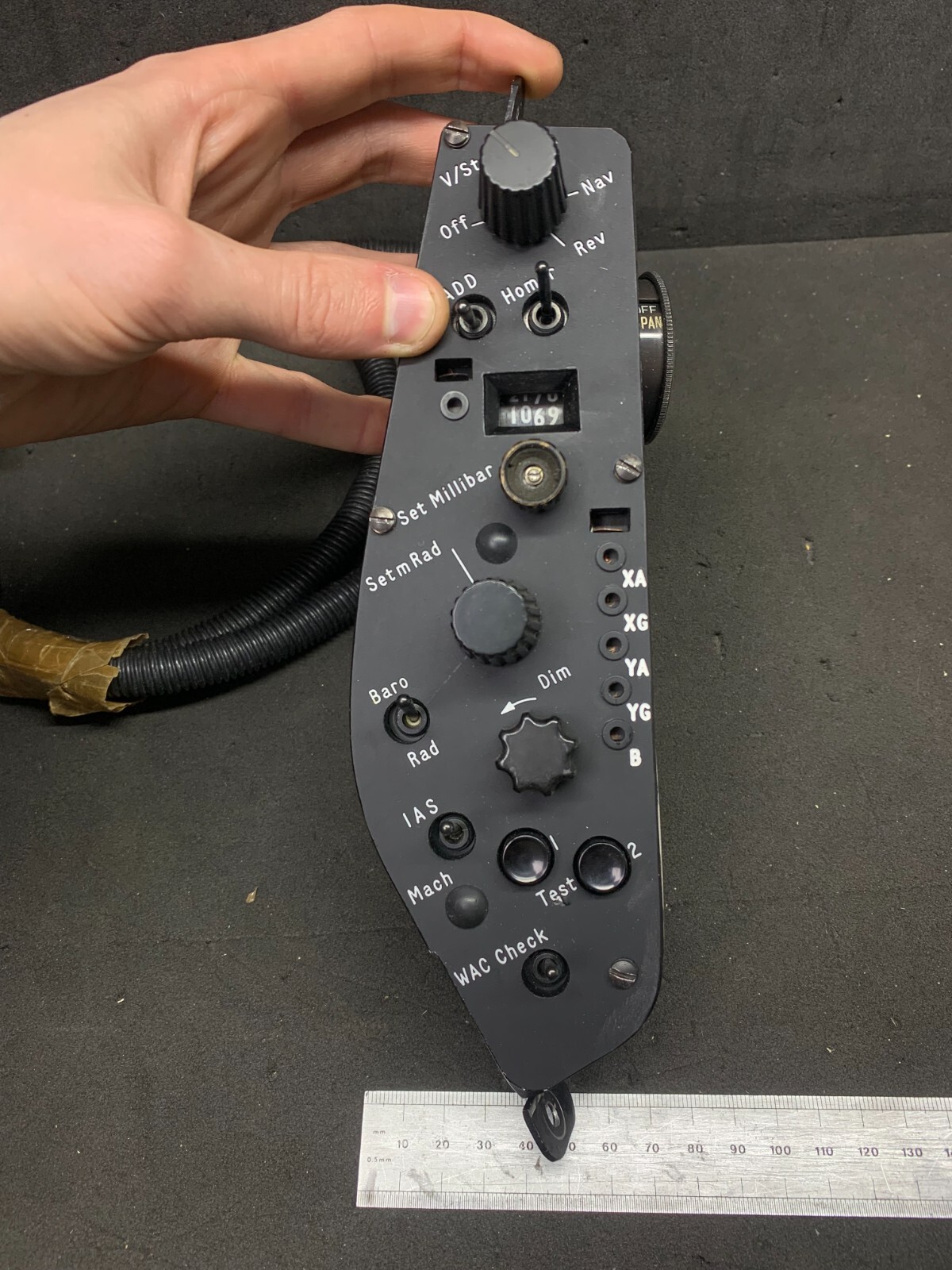 Harrier Aircraft Pilots Control Panel PCP Switch Panel (Front ...