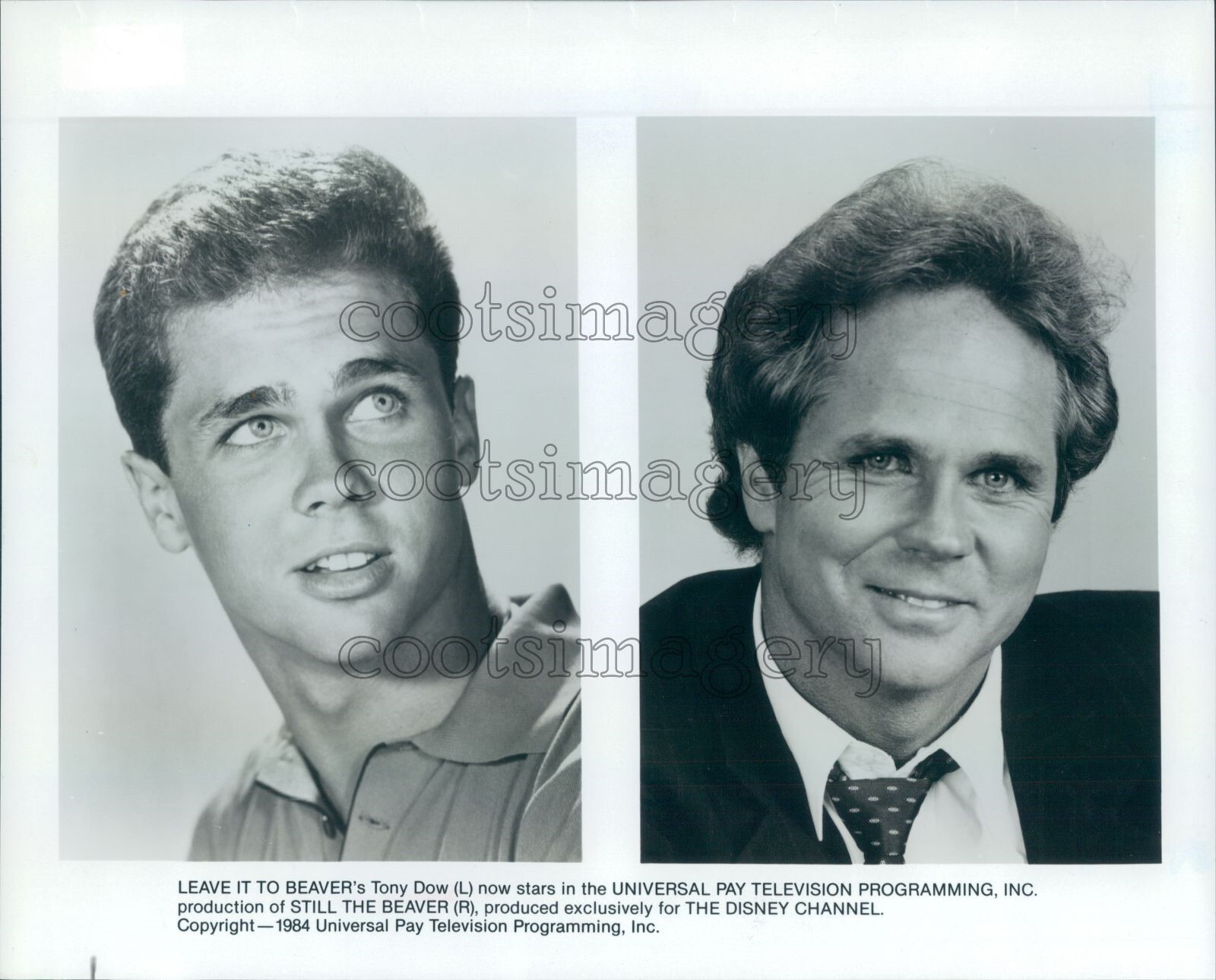 1984 Press Photo Actor Tony Dow as Wally Cleaver Leave it to Beaver TV ...