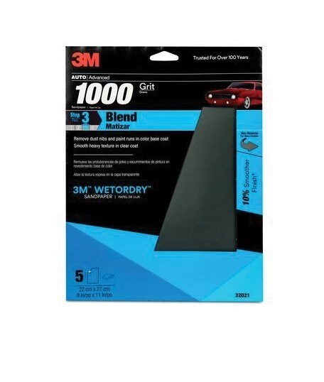3M 32021 Imperial Wetordry 9" x 11" 1000 Grit Sheet Sandpaper | eBay