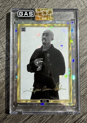 2024 GAS TRADING CARDS COMPLEX 2PAC CRACKED ICE LIMITED EDITION CARD ...