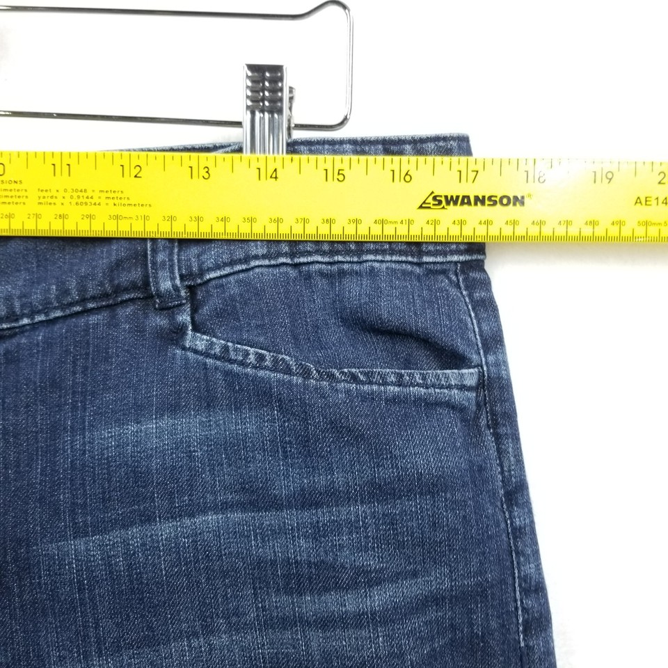 LRL Lauren Jeans Co. Jeans Women 10 Classic Straight 100% Cotton Dark ...