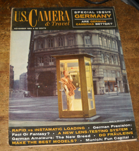 Vintage 3 LOT CLASSIC PHOTOGRAPHY U.S. CAMERA + TRAVEL MAGAZINES HUGH ...