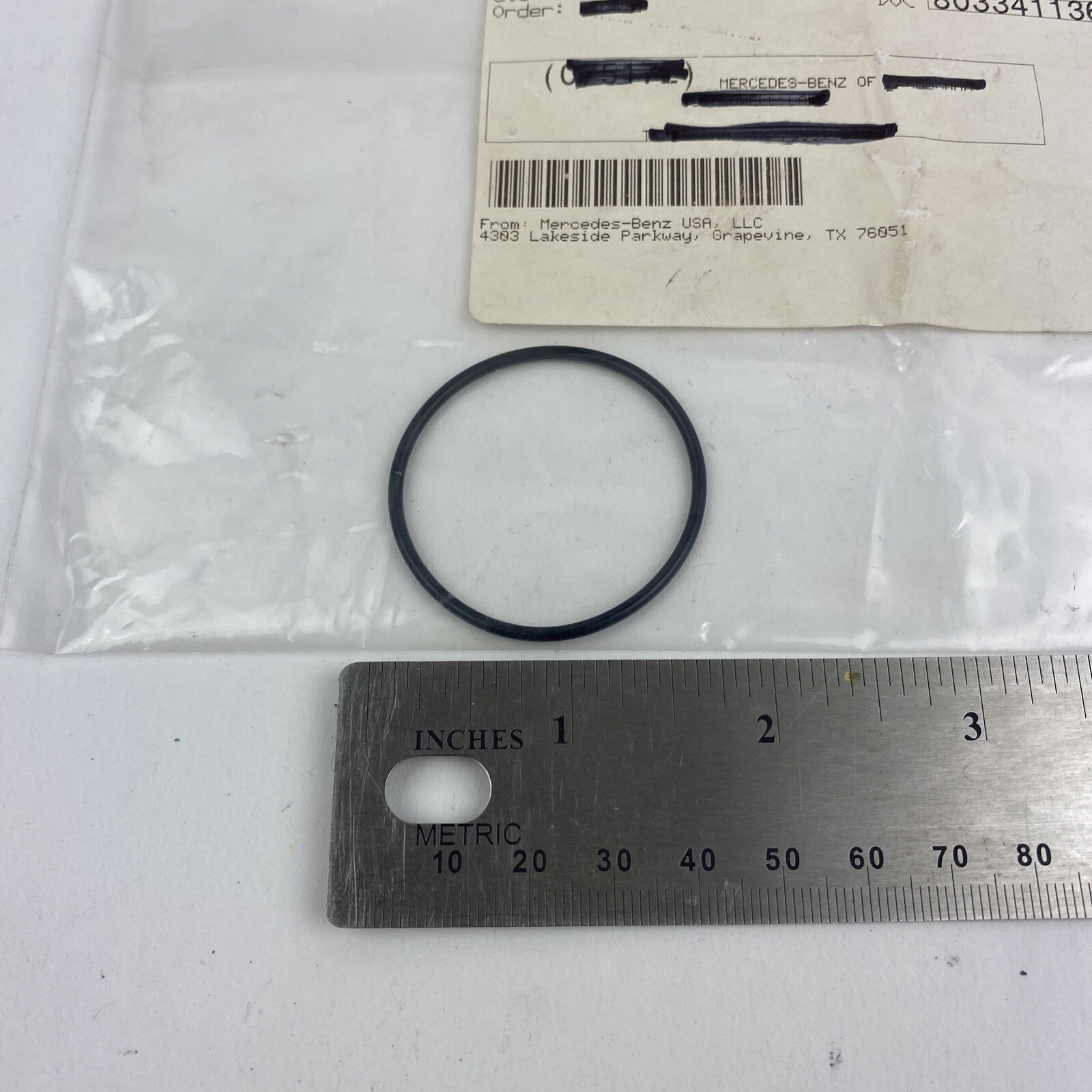 Genuine Mercedes-Benz OEM (2012-2015) Thermostat Housing O-Ring (2 X 39 ...