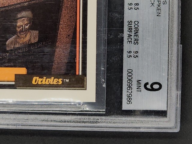 1992 Topps - Blank Back #40 Cal Ripken, Jr. for sale online | eBay