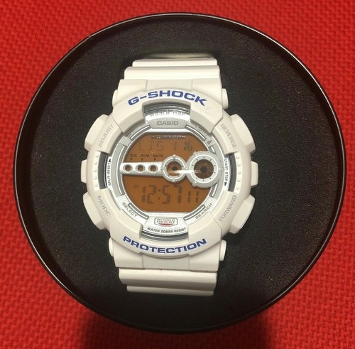 Casio G-shock GD 100SC 7DR Module No.3263 White Wrist Watch Water ...