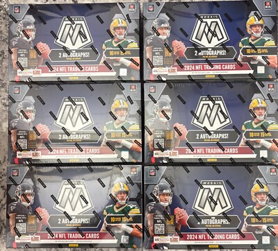 NFL PYT #70 - 2024 Panini Mosaic Football Hobby (6 Boxes) | eBay