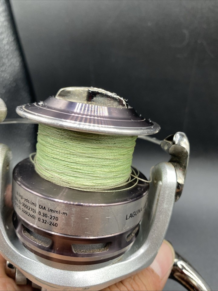 Daiwa Laguna 4000-5BI Infinite Anti-Reverse Fishing Reels Flaws Read | eBay