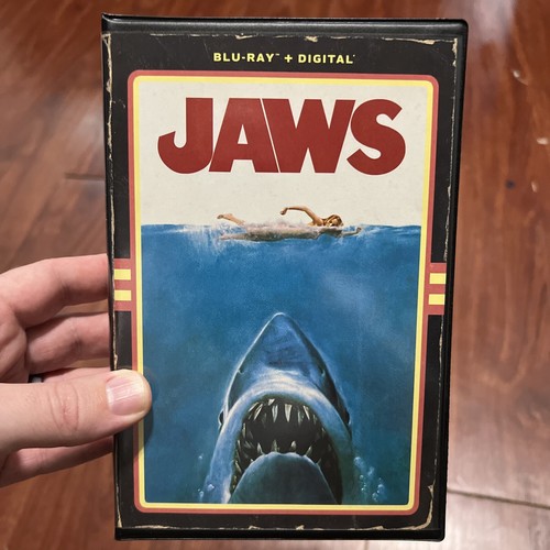 Jaws PG VHS Artwork Clamshell Blu-ray Digital Collectors Ed. 80s Target ...