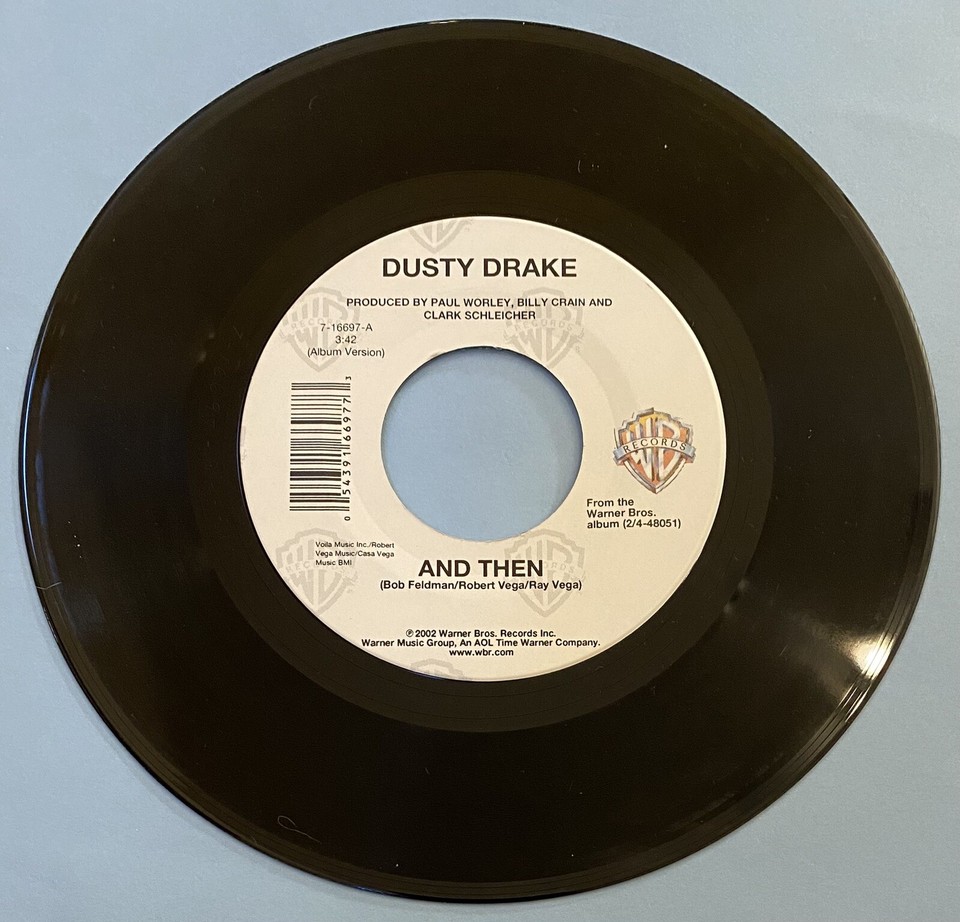 Dusty Drake “ An Then / To Wet To Plow “ 45 Vinyl Record | eBay