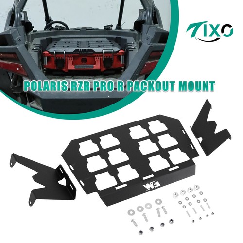RZR Pro R Packout Mount 4 Wide Compatible with Polaris RZR Pro R UTV ...