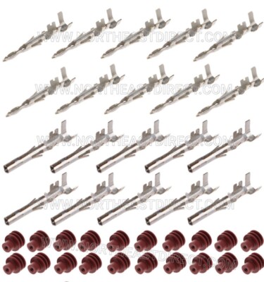 Delphi Weather Pack Terminals Kit 14-16 AWG | eBay