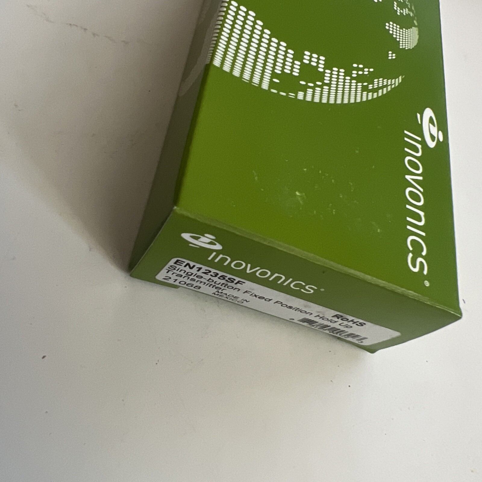 Bosch / Inovonics EN1235SF Single Button Fixed Location Transmitter ...