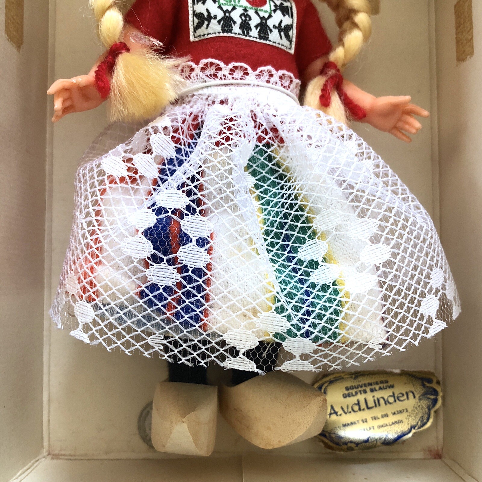 BeJa Dutch Girl Doll Original Box Vintage 7.5” Tall Authentic Holland ...
