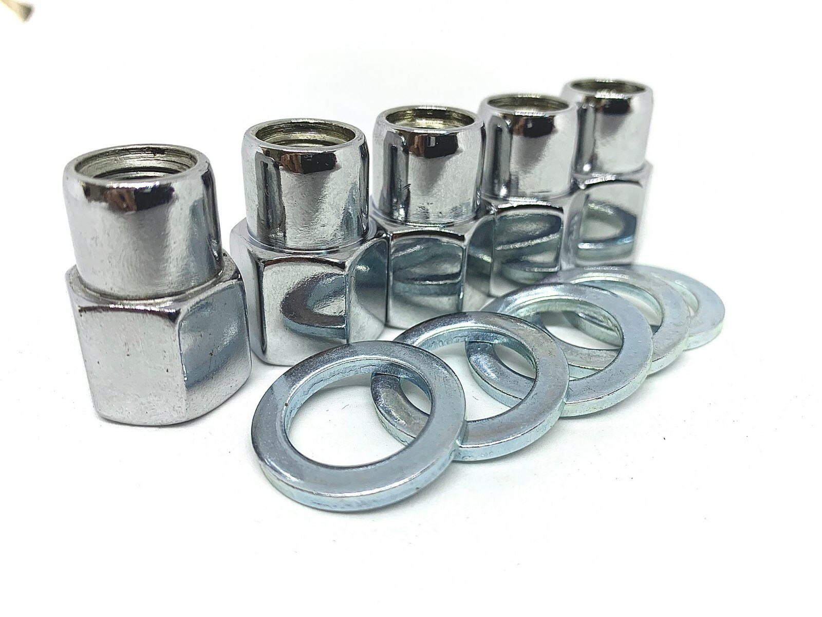 Ford 20 Open End Convo Pro Mag Wheel Nuts & Washers. 1/2"UNF X 1/2 ...