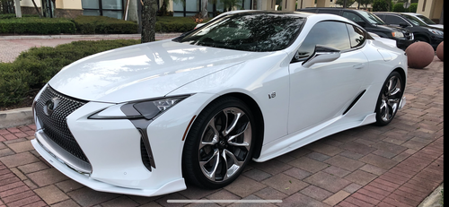 Lexus LC500 2018+ Artisan Tuner Front lower Spoiler New USA Stock FRP ...