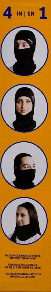 BULA Convertible Balaclava Ski Mask Winter Face Cover, Small/Medium, 2 ...