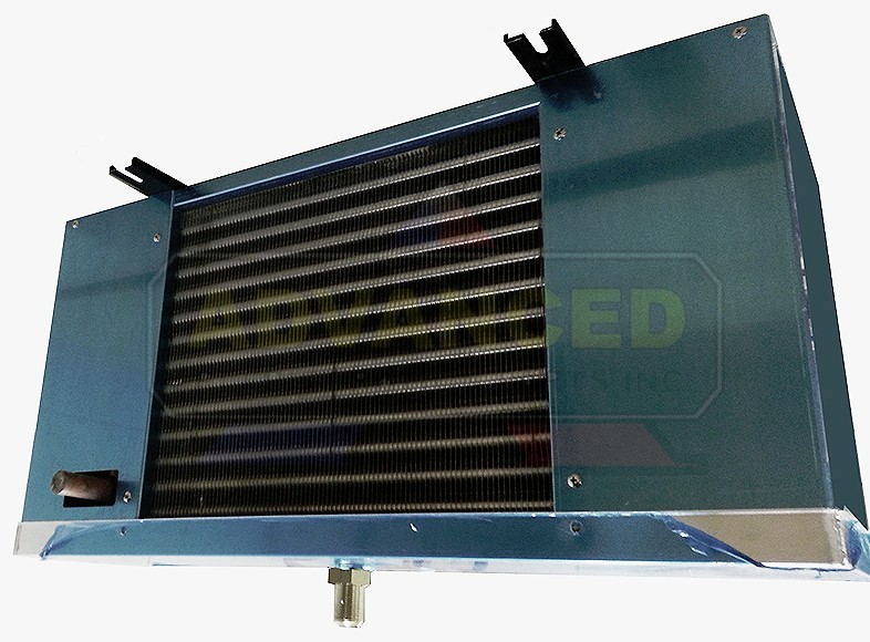 Low Profile Walk-In Freezer Evaporator Blower 1 Fan 5,500 BTU 700 CFM ...