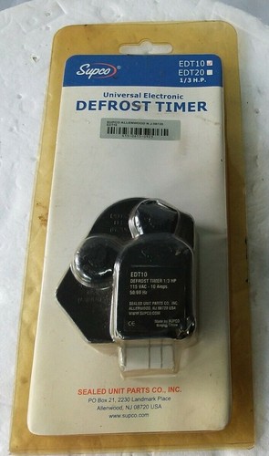 EDT10 Supco edt10 edt20 Appliance Electronic Defrost Timer | eBay