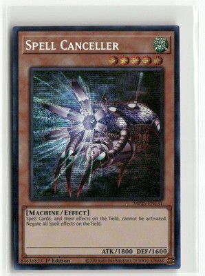 Yugioh Spell Canceller MP25-EN131 Prismatic Secret Rare 1st Ed NM | eBay